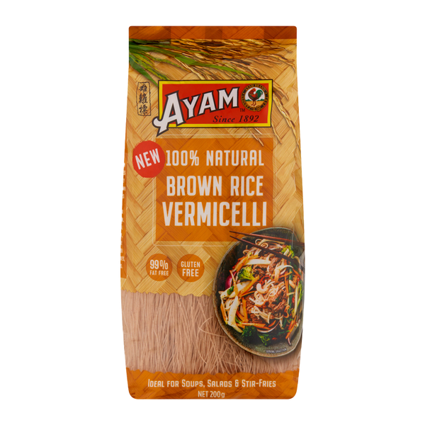 Ayam Thai Brown Rice Vermicelli Noodles 200g | Harris Farm Markets