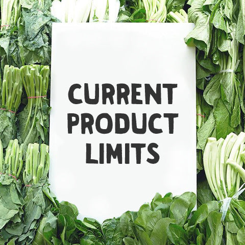 Current Product Limits – Harris Farm Markets