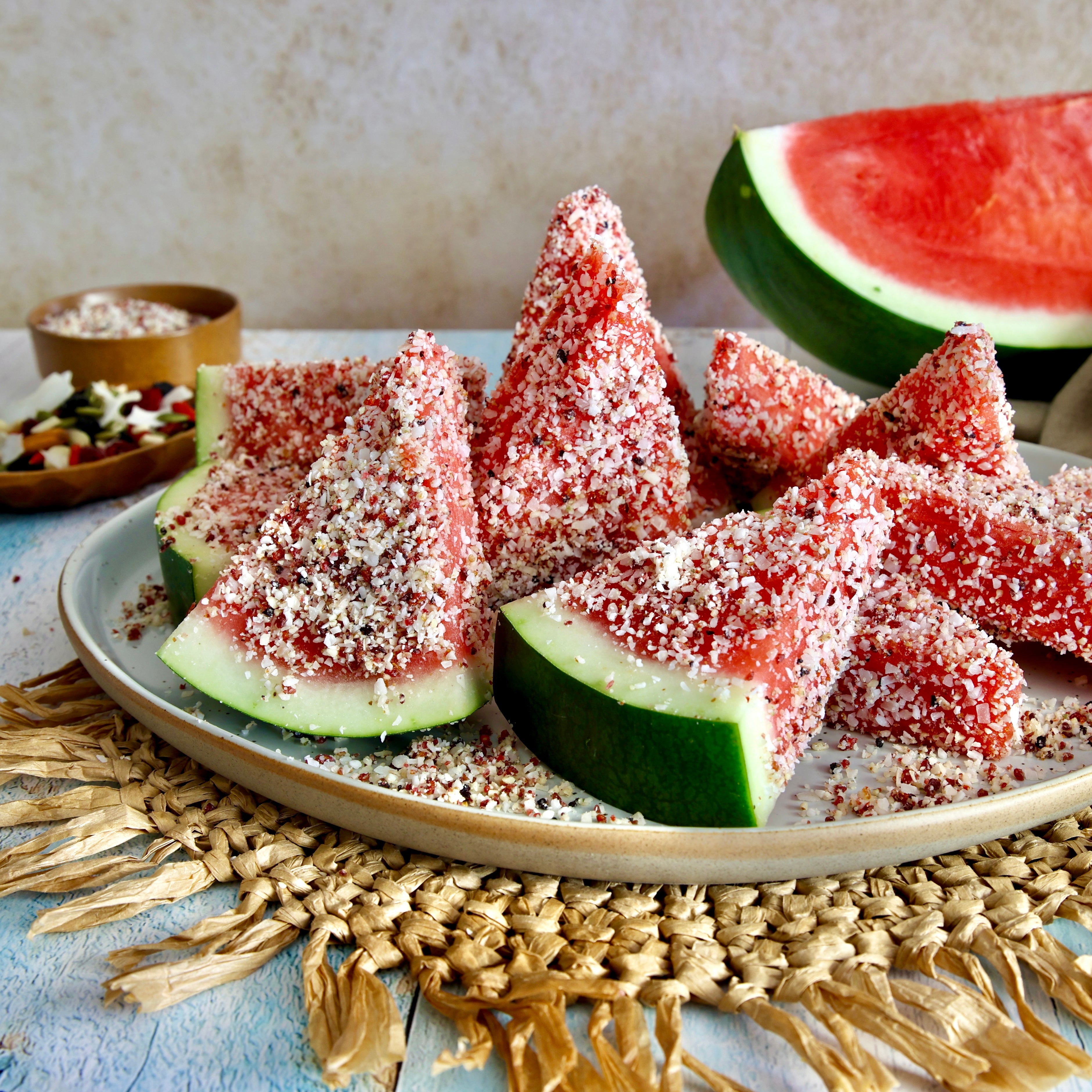 Watermelon with Coconut and Mixed Seeds – Harris Farm Markets