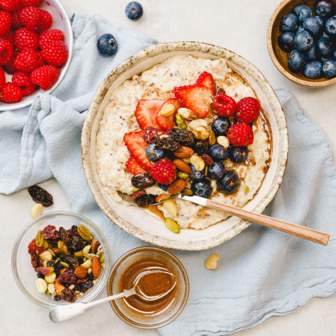 Breakfast porridge with seasonal berries | Seasonal Recipes | Harris ...