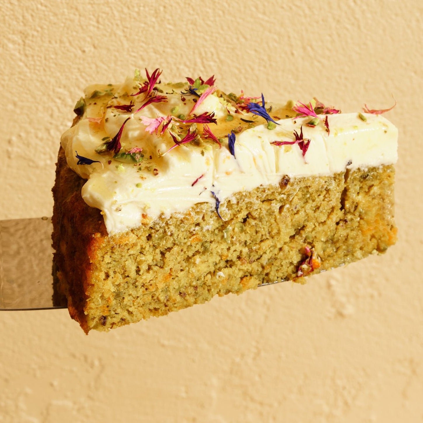 Bhutan Blossoms Orange and Pistachio Cake | Seasonal Recipes | Harris ...