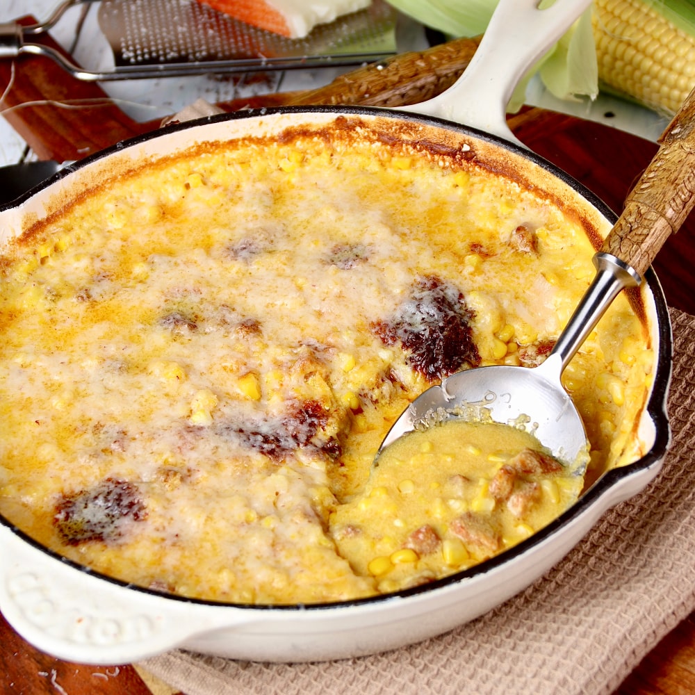 Creamed Corn with Chorizo, Saffron & Manchego – Harris Farm Markets