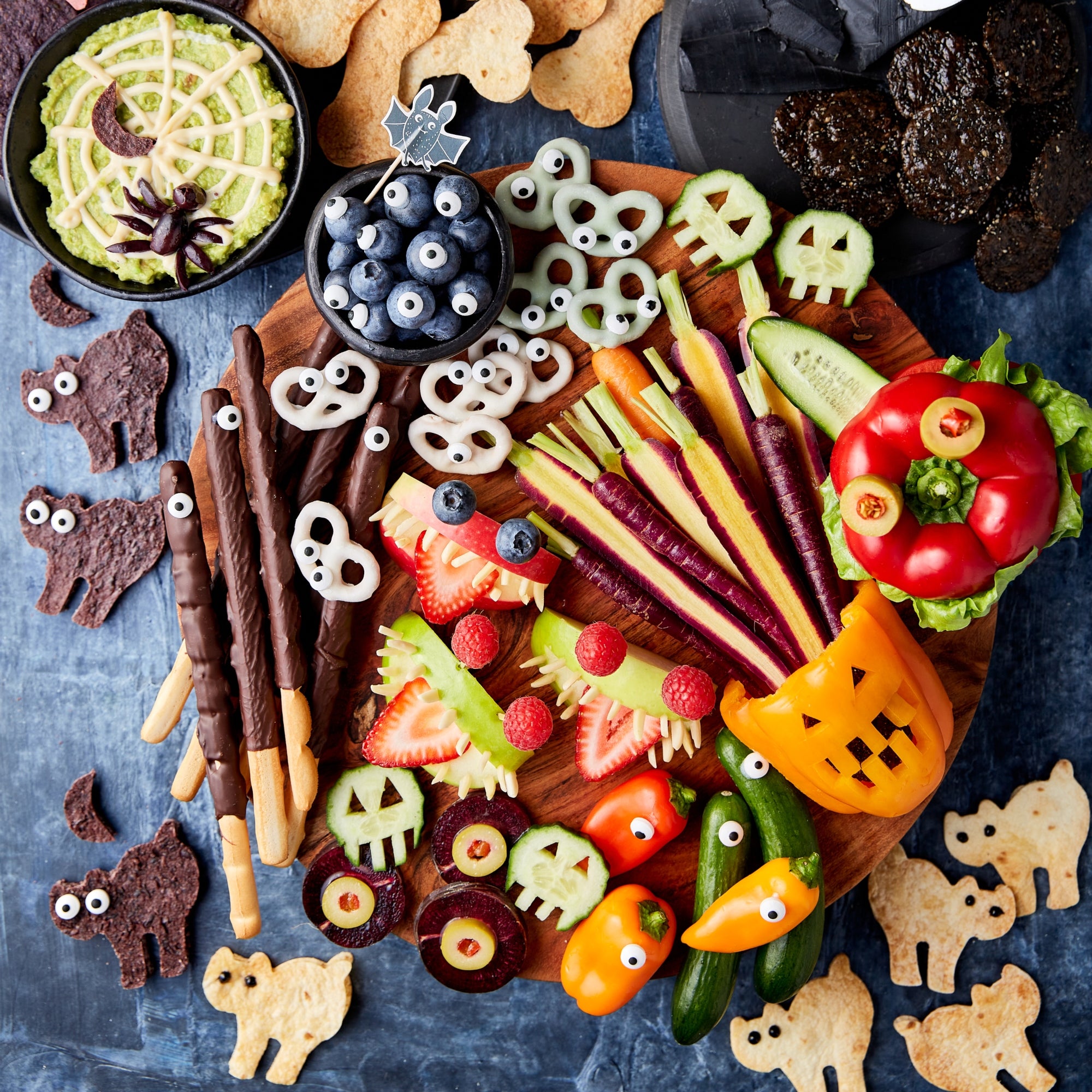 Spooky Halloween Snacking Platter | Seasonal Recipes | Harris Farm Markets