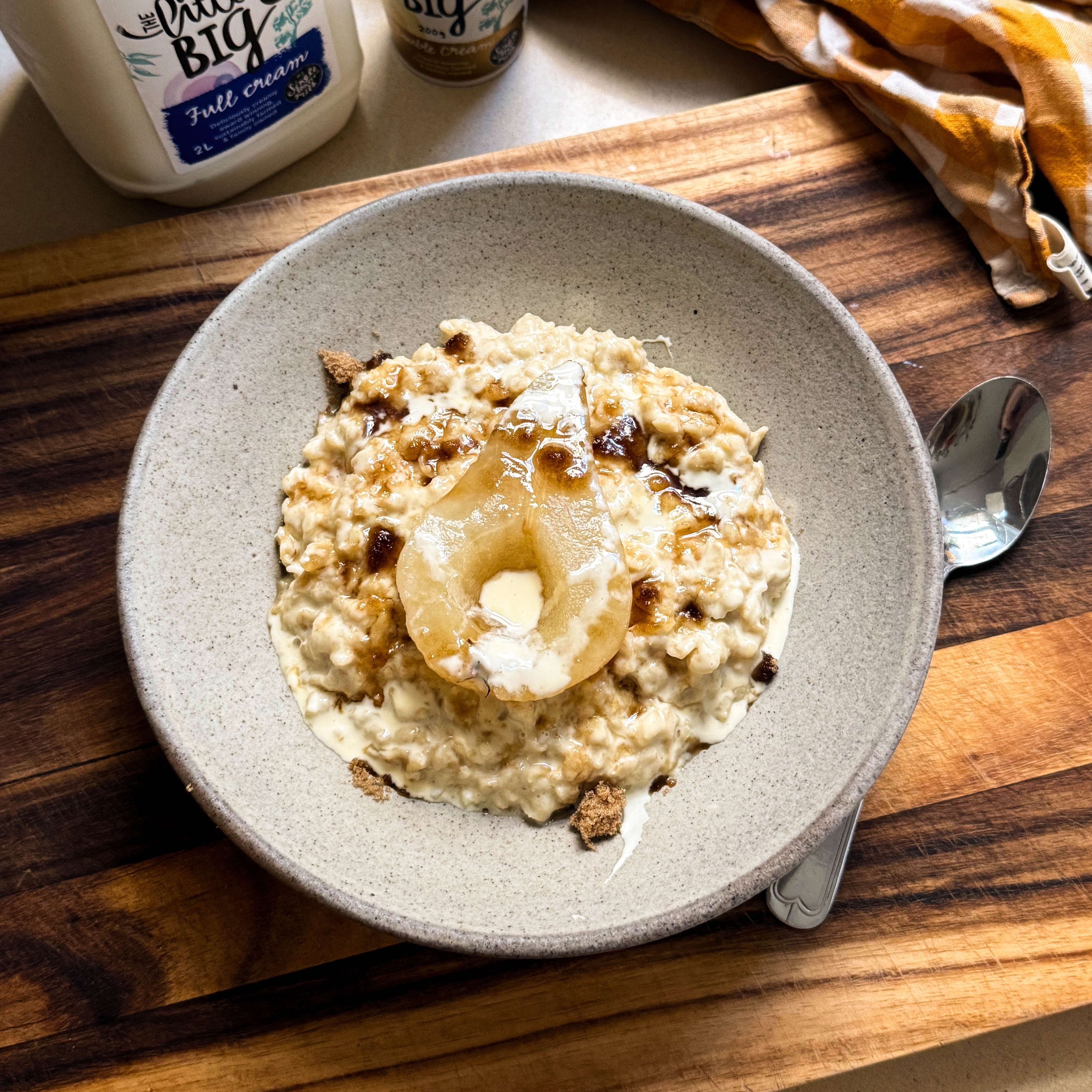 Custard Porridge with Spiced Pears – Harris Farm Markets