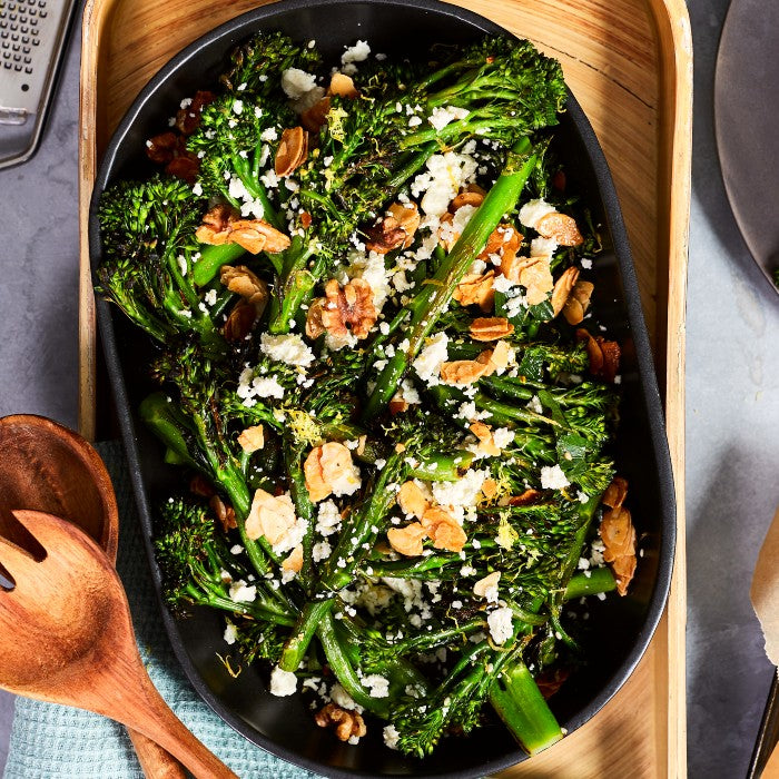 Charred Broccolini Salad with Za'atar, Lemon & Nuts | Harris Farm ...