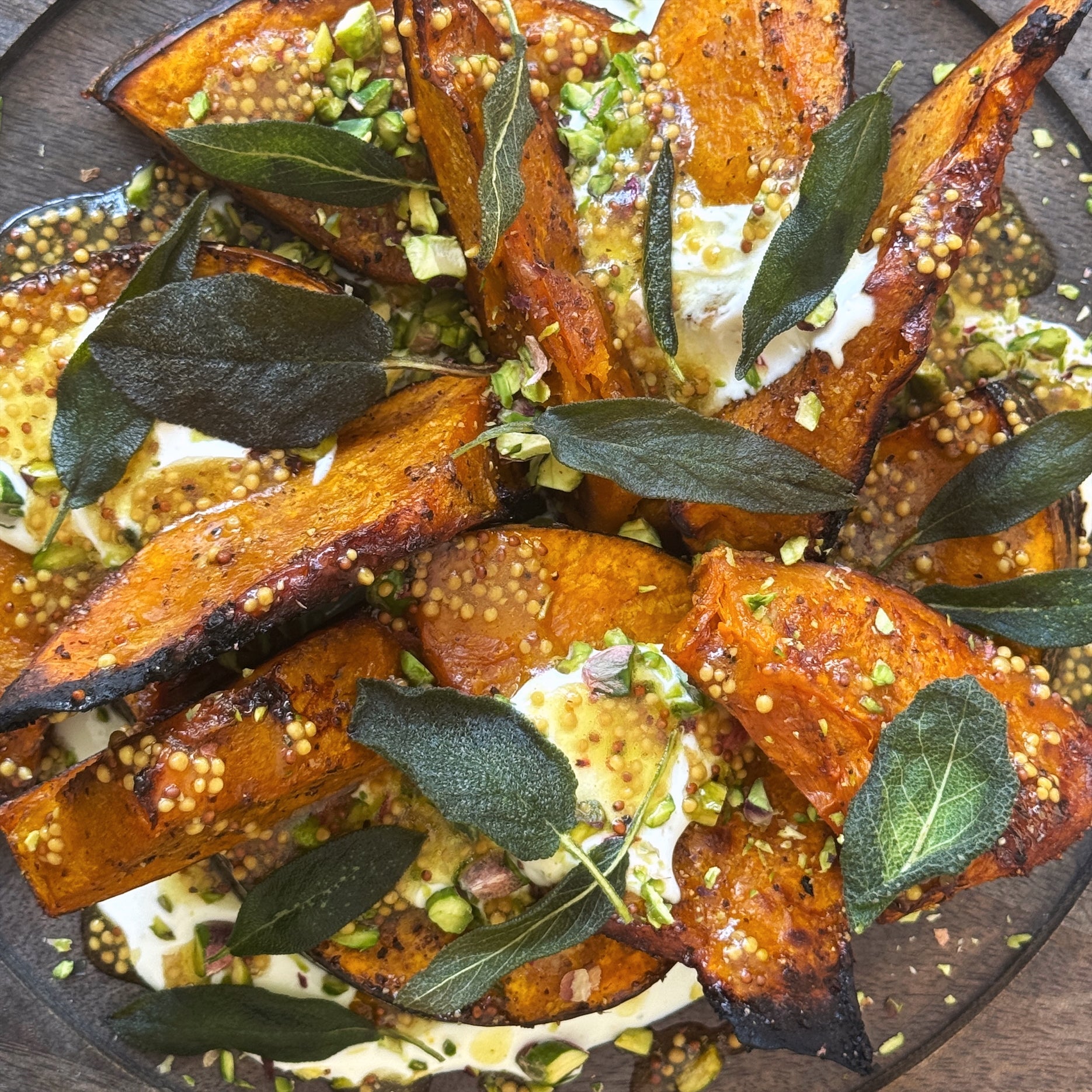 Roasted Pumpkin with Whipped Feta + Honey Dressing – Harris Farm Markets