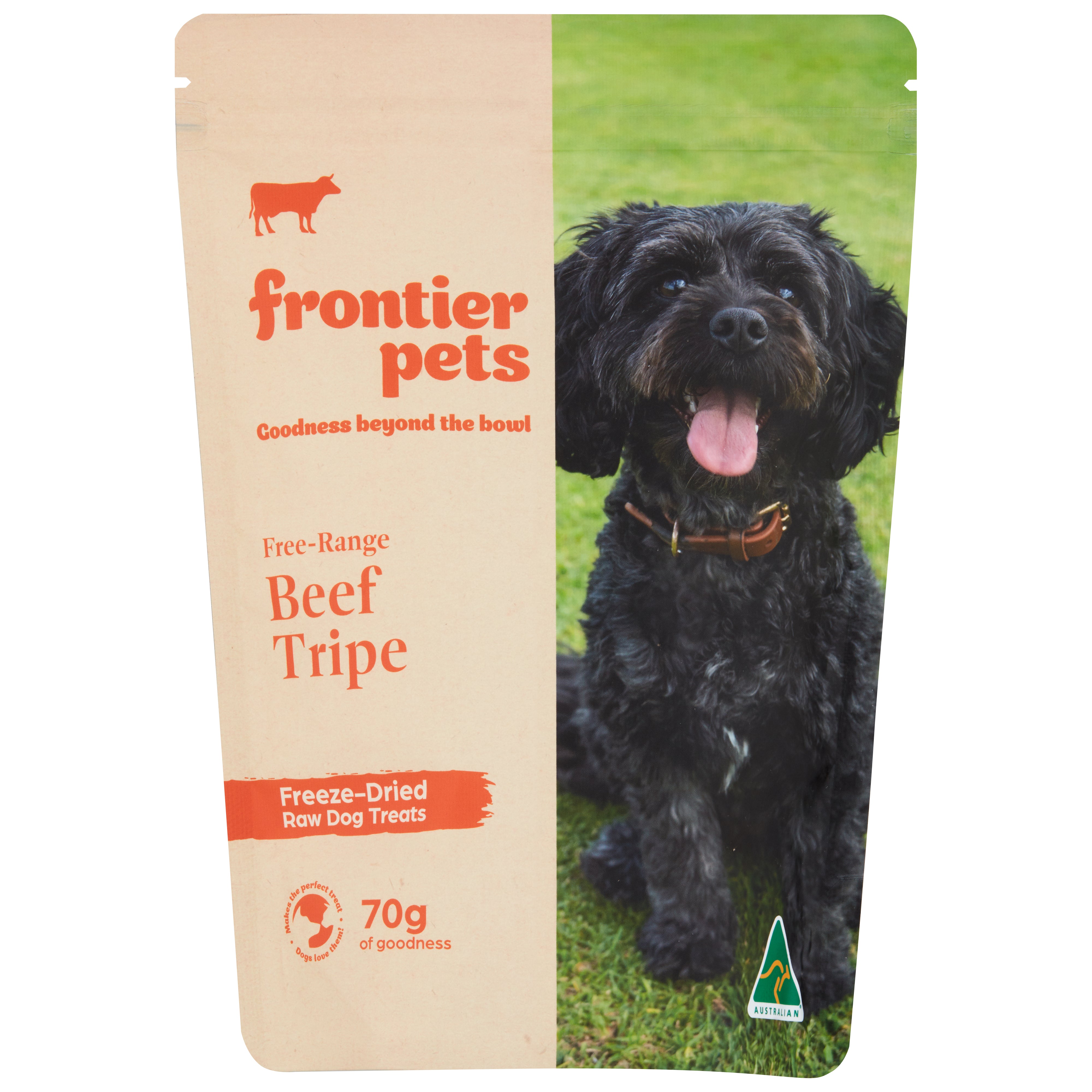 Frontier Pets Beef Tripe 70g – Harris Farm Markets