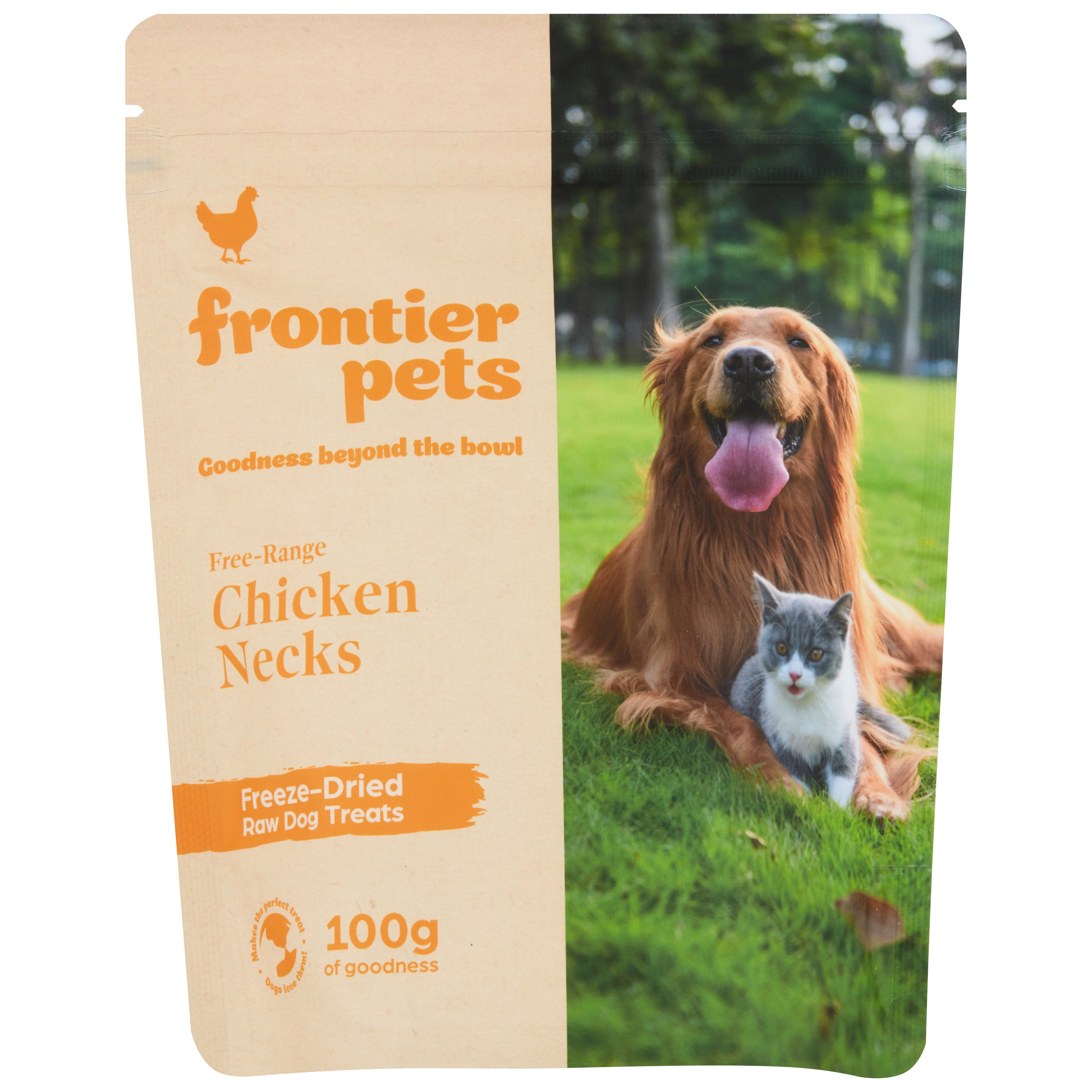 Frontier Pets Chicken Necks 100g – Harris Farm Markets