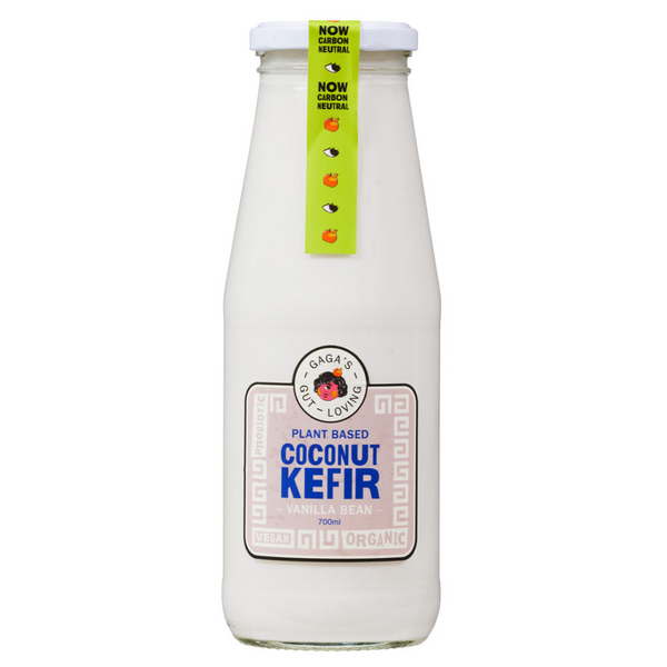 Gaga's Coconut Kefir Vanilla 700ml | Harris Farm Markets