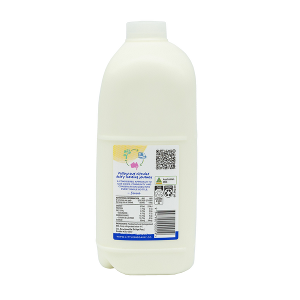 The Little Big Dairy Full Cream Milk 2L | Harris Farm Markets