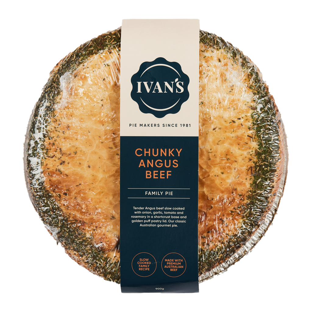 Ivan's Pies Chunky Angus Beef Pies 900g | Harris Farm Markets