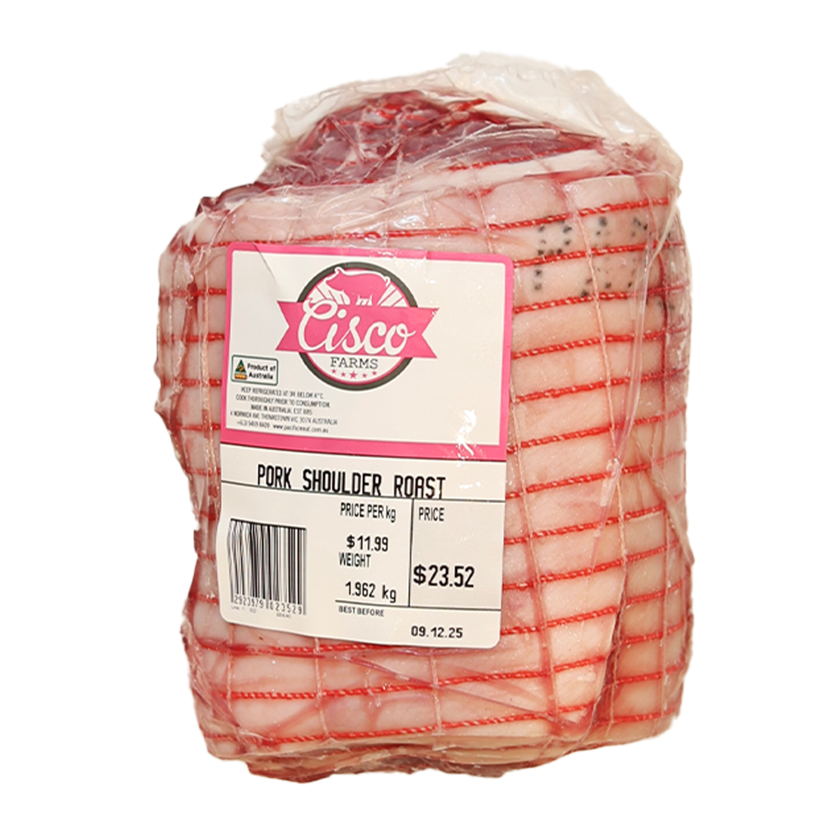 Cisco Pork Shoulder Roast 1.6-2.1kg – Harris Farm Markets