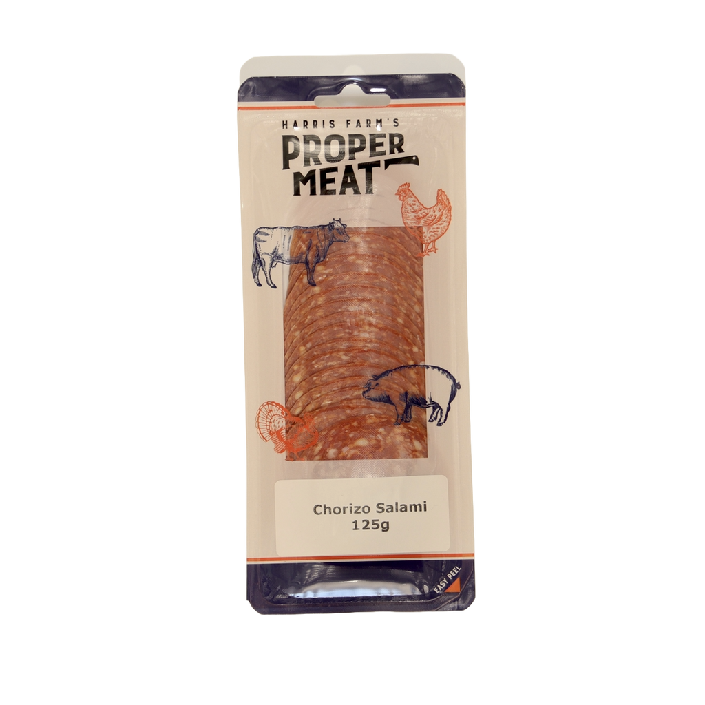 Harris Farms Proper Meat Chorizo Salami 125g | Harris Farm Markets