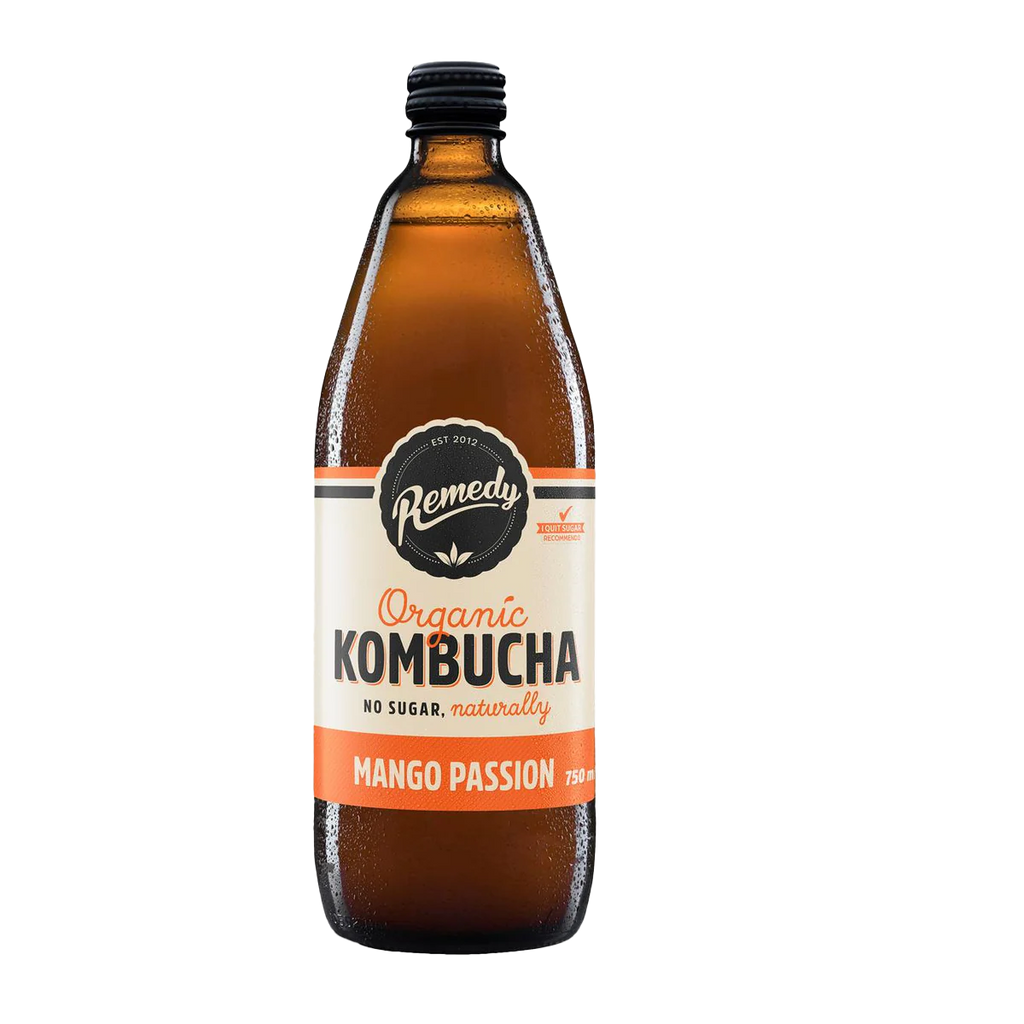 Buy Remedy Drinks Organic Kombucha Passionfruit from Harris Farm Online ...