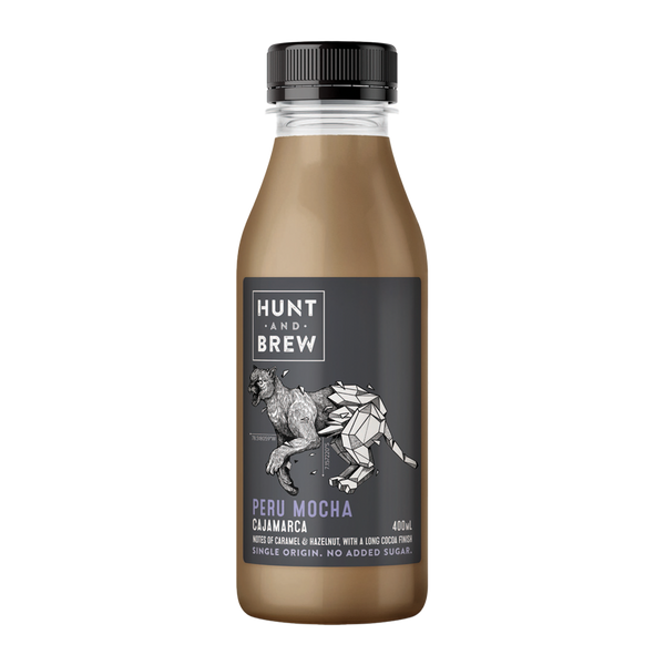 Hunt and Brew Peru Cold Brew Mocha 400ml | Harris Farm Markets
