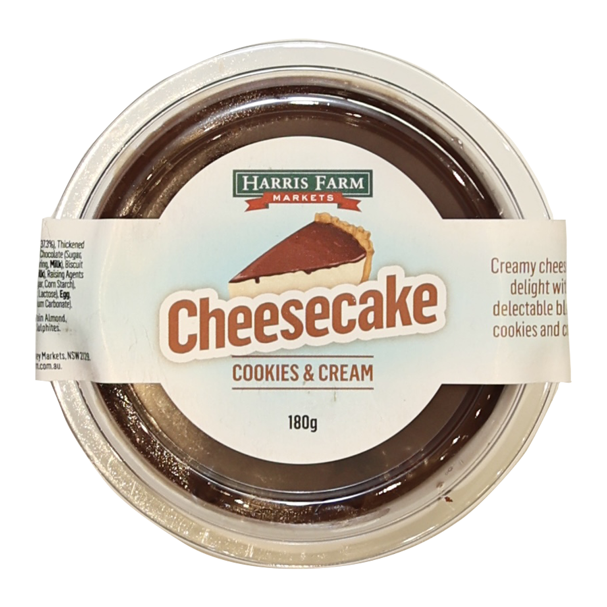 Harris Farm Cookies & Cream Cheesecake 180g – Harris Farm Markets