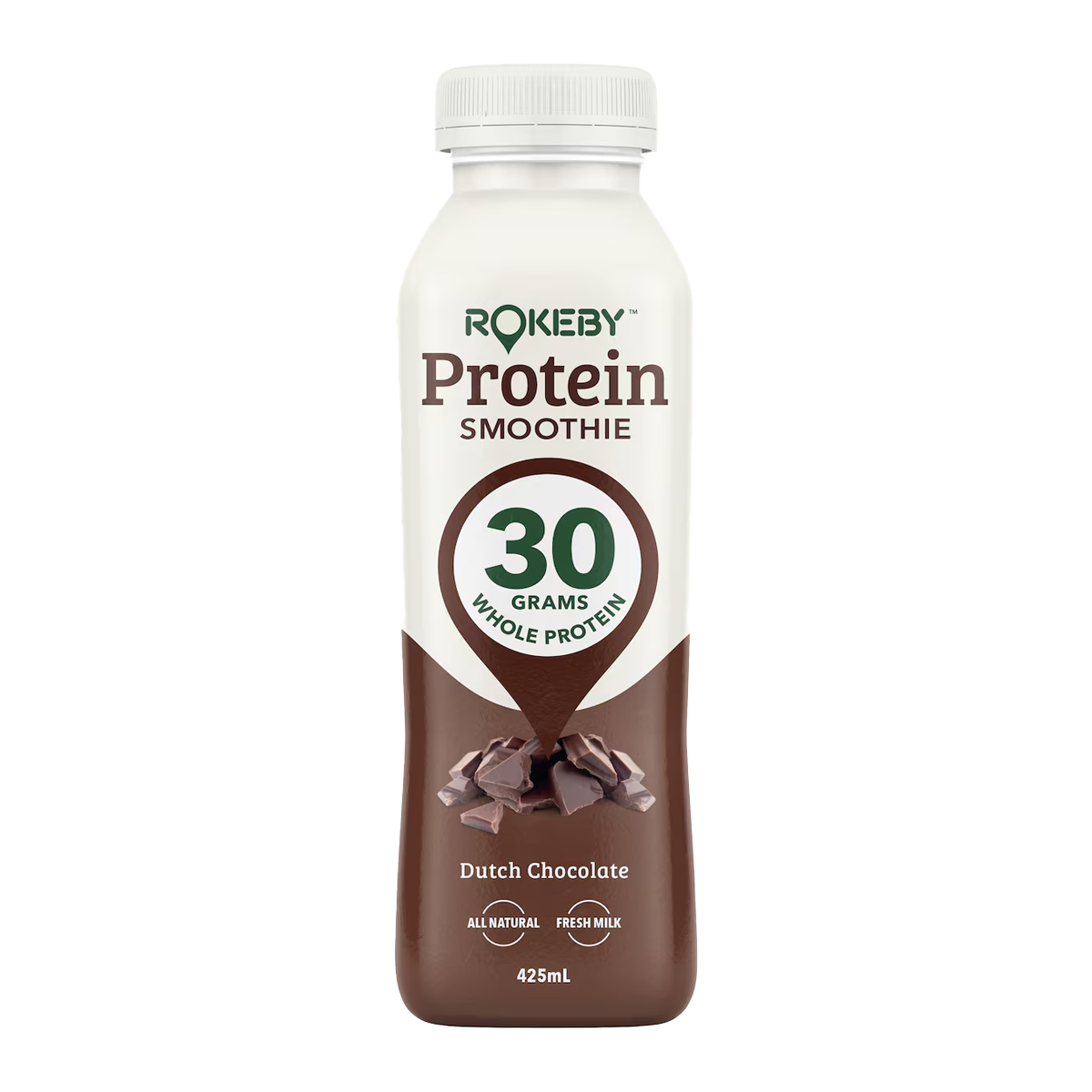 Rokeby Protein Smoothie Dutch Chocolate 425ml – Harris Farm Markets
