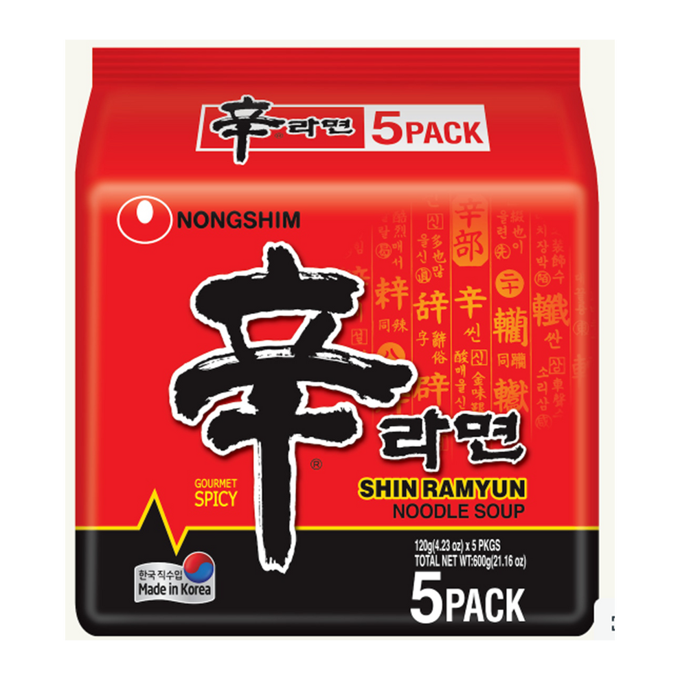 Nongshim Shin Ramyun x5 600g – Harris Farm Markets
