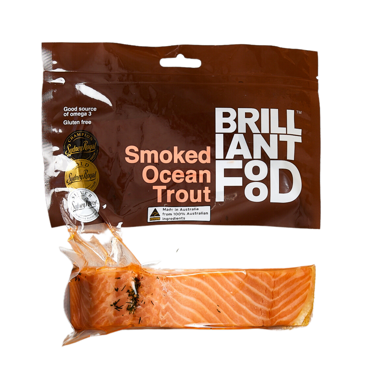 Fish in the Family Brilliant Food Hot Ocean Trout 150g – Harris Farm ...