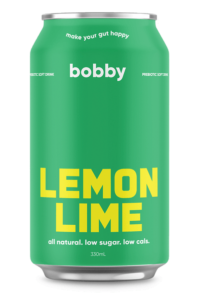 Bobby Prebiotic Soft Drink Lemon Lime 330mL | Harris Farm Markets