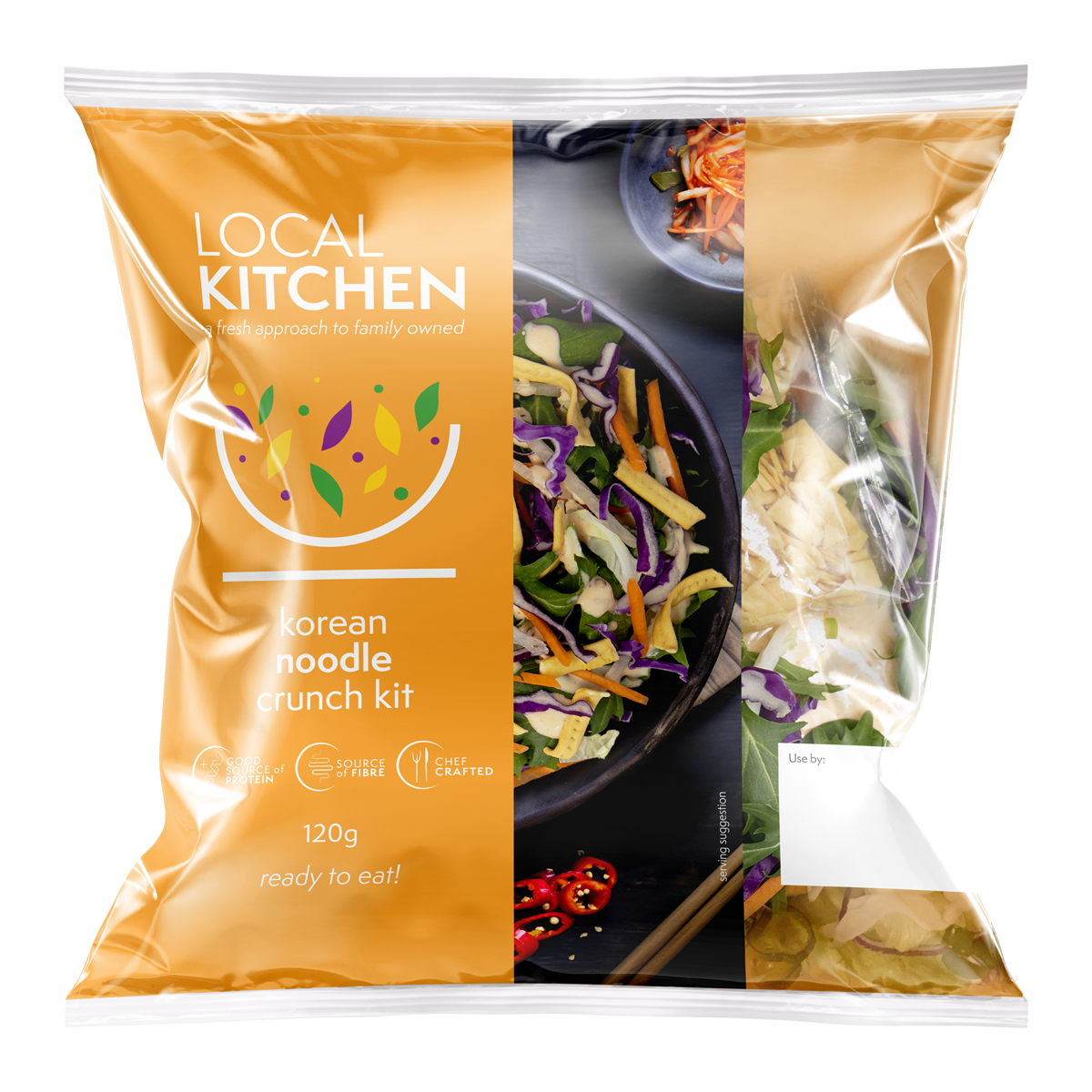 Local Kitchen Crunch Kit Korean Noodle 120g – Harris Farm Markets
