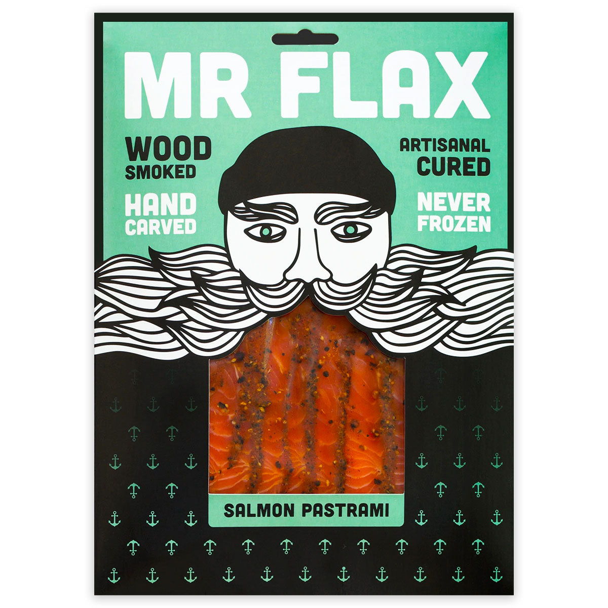 Fish in the Family Mr Flax Pastrami Salmon 100g – Harris Farm Markets