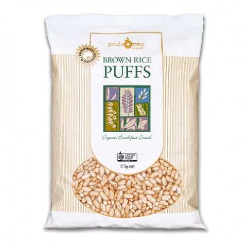 Good Morning Organic Rice Puffs 175g | Harris Farm Markets