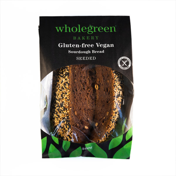 Buy Wholegreen Bakery Gluten Free Vegan Seeded Sourdough Bread from ...
