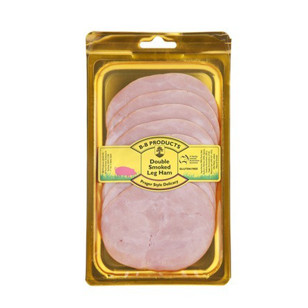 B-B Products Double Smoked Leg Ham 100g | Harris Farm Markets