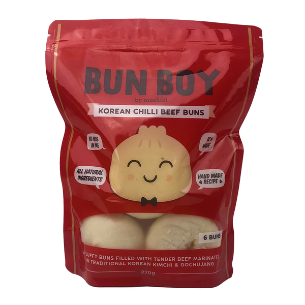 Bun Boy Korean Chilli Beef Buns 270g | Harris Farm Markets