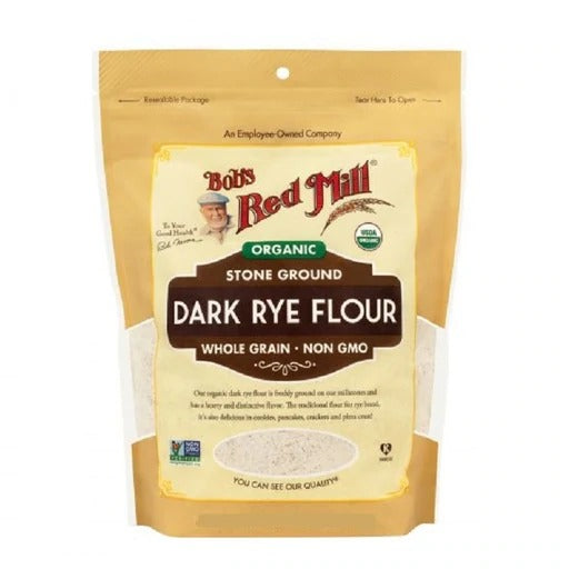 Bob's Red Mill Organic Dark Rye Flour 623g | Harris Farm Markets