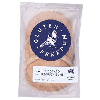 Gluten Freedom Sourdough Sweet Potato Buns x3 300g | Harris Farm Markets
