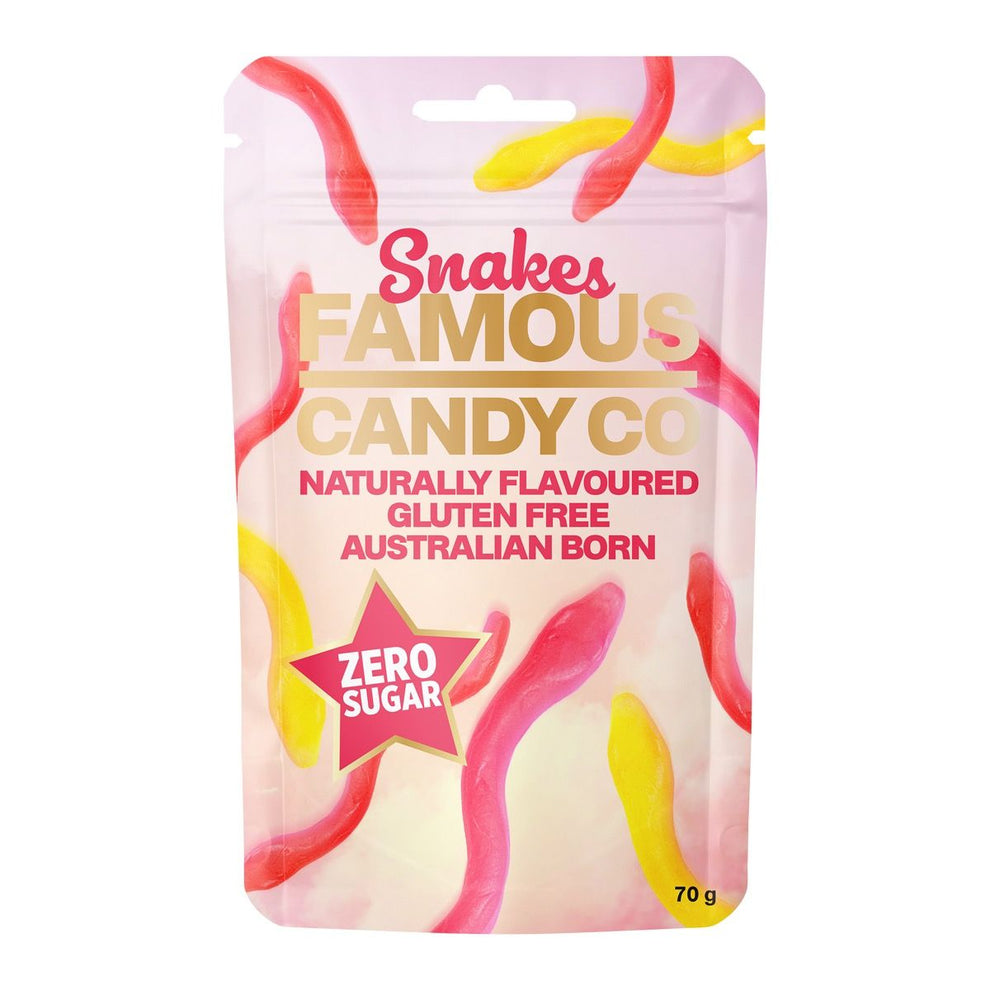 Famous Candy Snakes 70g – Harris Farm Markets