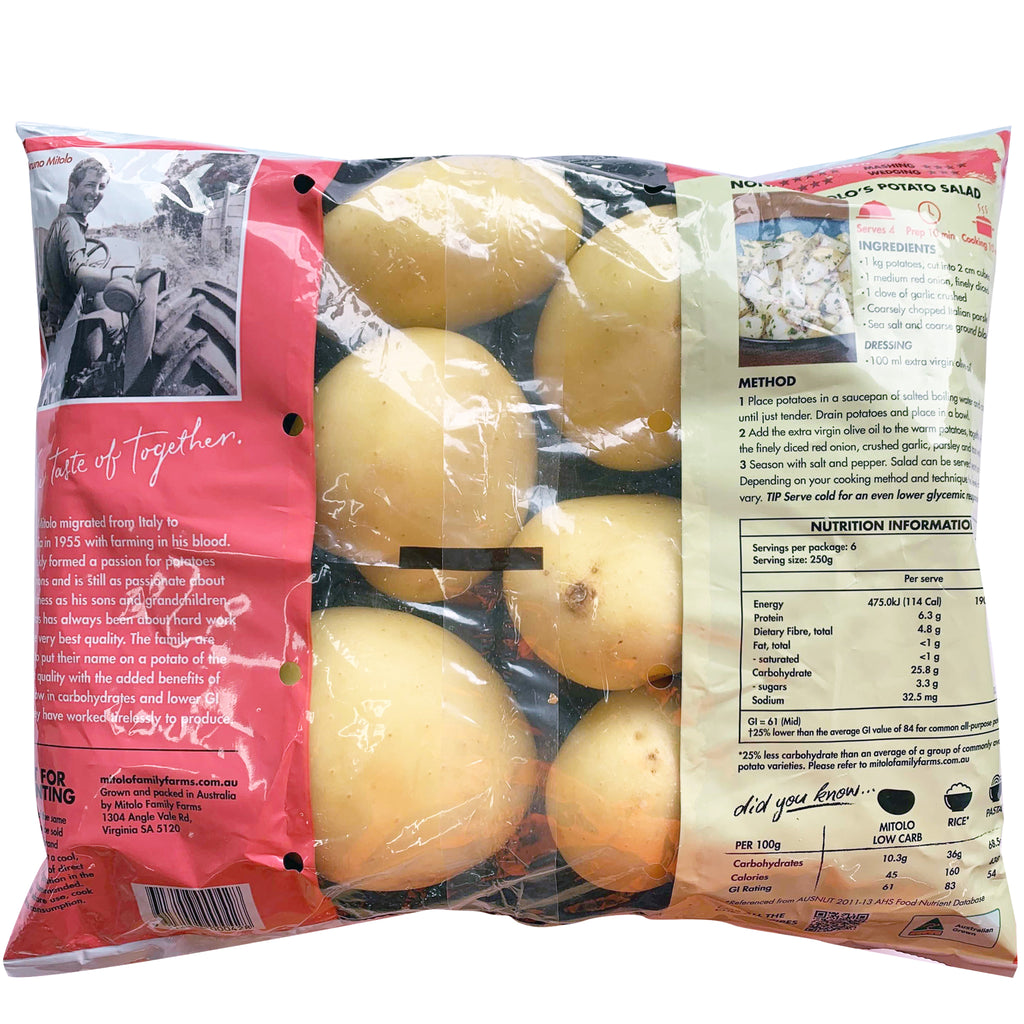 Buy Potato Low Carb 1.5kg Bag from Harris Farm Online | Harris Farm Markets
