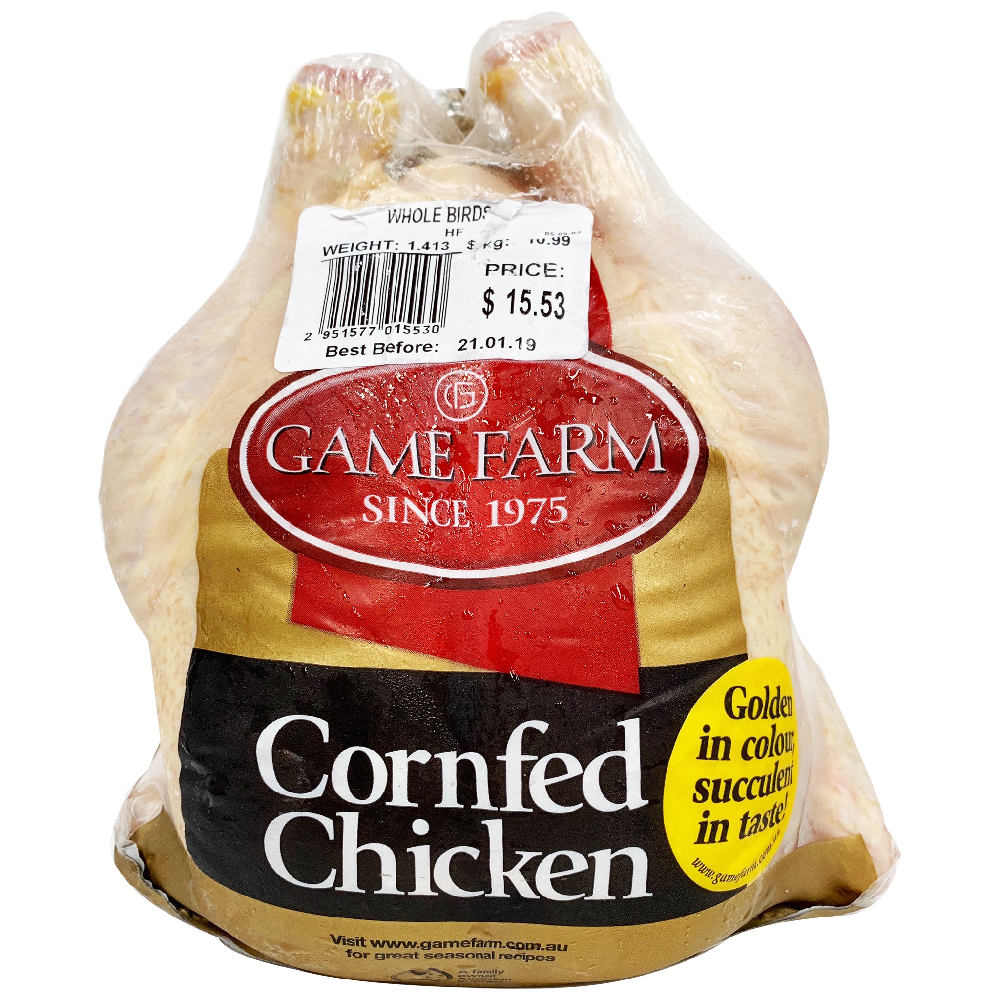 Game Farm Cornfed Chicken 1.3-1.6kg – Harris Farm Markets