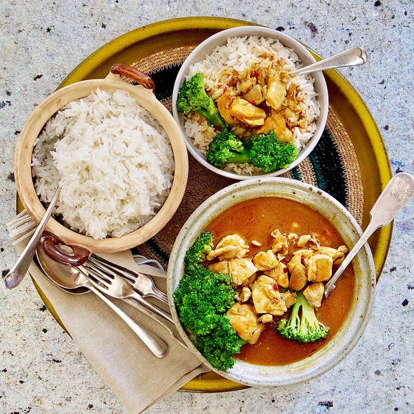 Chicken Madras - with Broccoli and Basmati Rice | Harris Farm Markets