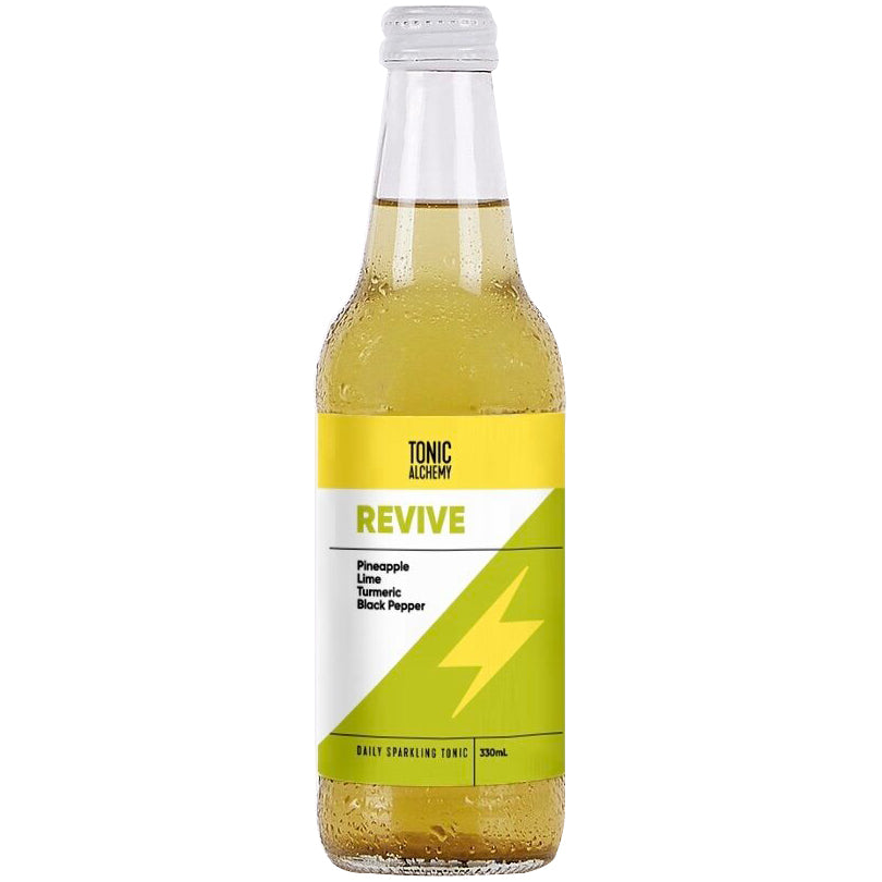 Buy Tonic Alchemy Revive Sparkling Tonic with Pineapple, Lime, Turmeric ...