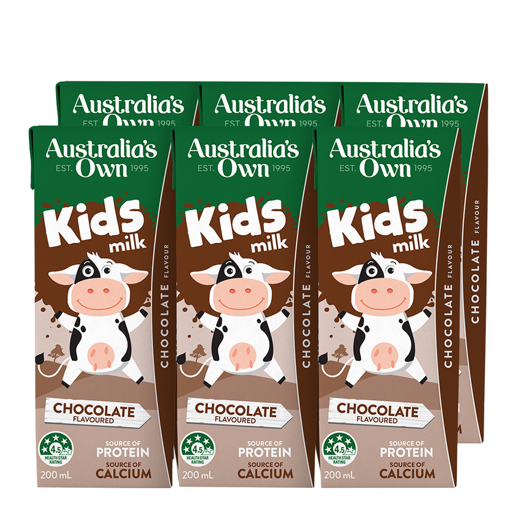 Australia's Own Kids Milk Chocolate 6x200ml | Harris Farm Markets