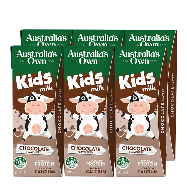 Australia's Own Kids Milk Chocolate 6x200ml | Harris Farm Markets