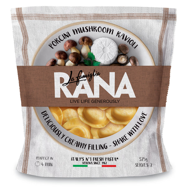 Rana - Fresh Pasta Ravioli - Porcini Mushroom | Harris Farm | Harris ...