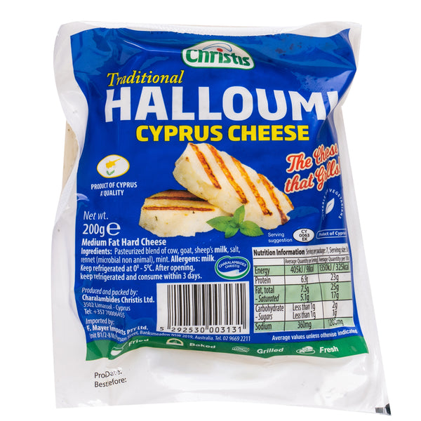 Christis Traditional Halloumi Cyprus Cheese 200g | Harris Farm Markets