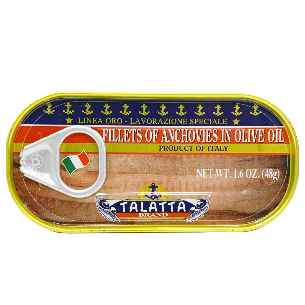 Talatta Anchovy fillets in Olive Oil 48g | Harris Farm Markets