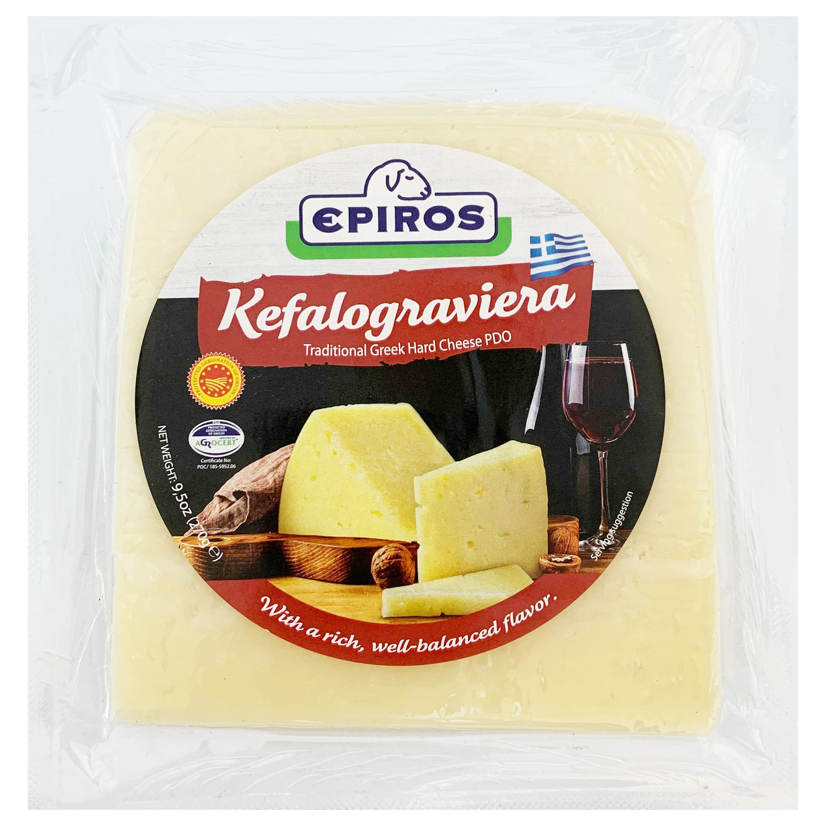 Epiros Greek Kefalograviera Cheese 230g - Harris Farm – Harris Farm Markets