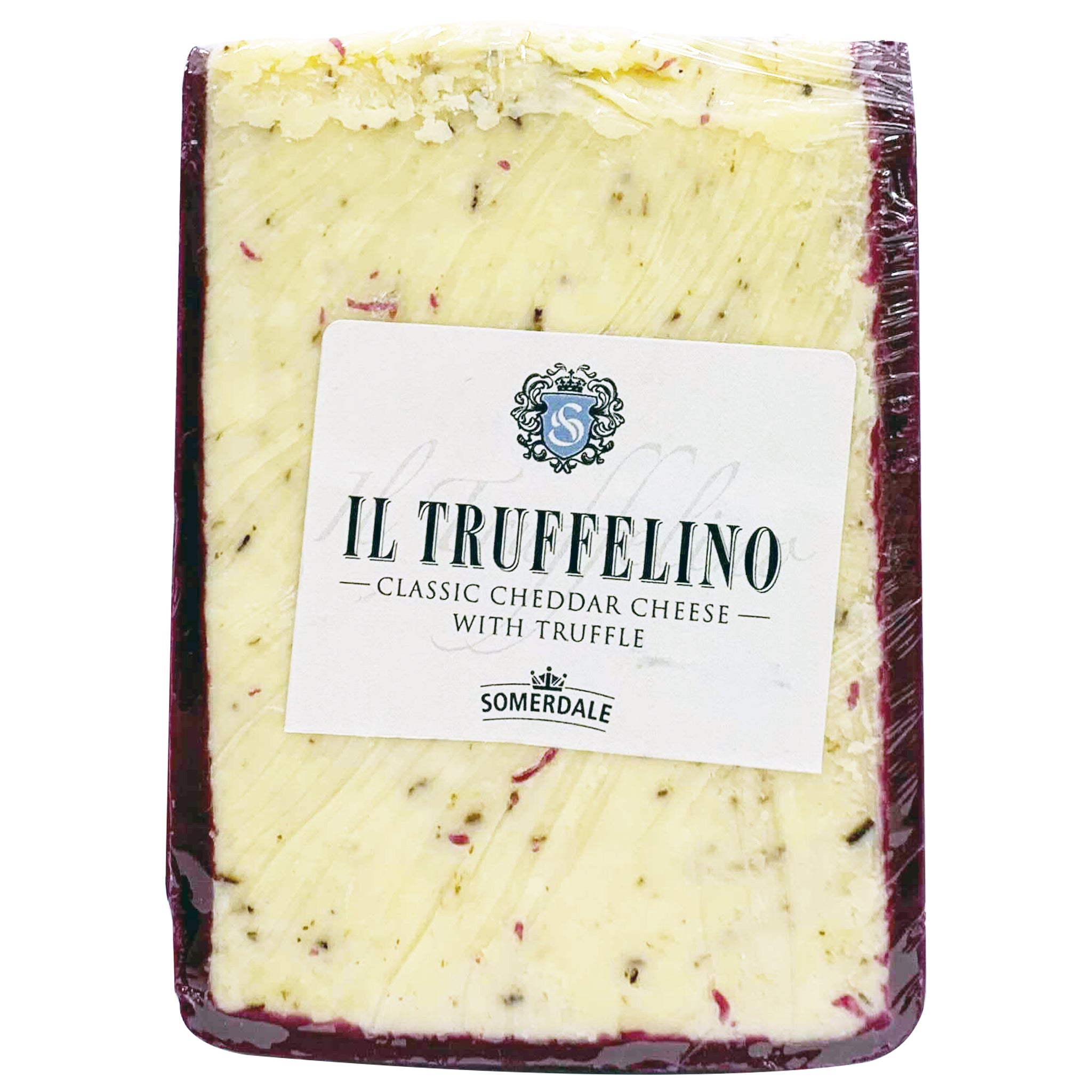 Somerdale IL Truffelino Cheddar Cheese With Truffle 180-220g – Harris ...