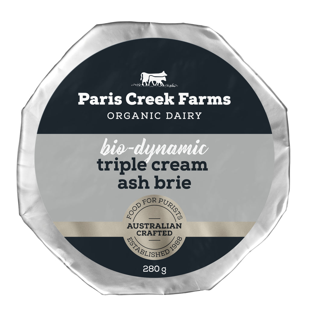 Buy Paris Creek Farms Bio-Dynamic Triple Cream Ash Brie from Harris ...