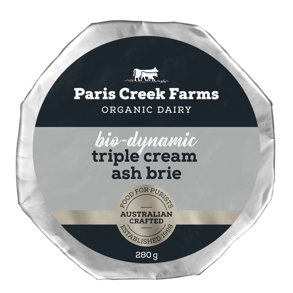 Buy Paris Creek Farms Bio-Dynamic Triple Cream Ash Brie from Harris ...