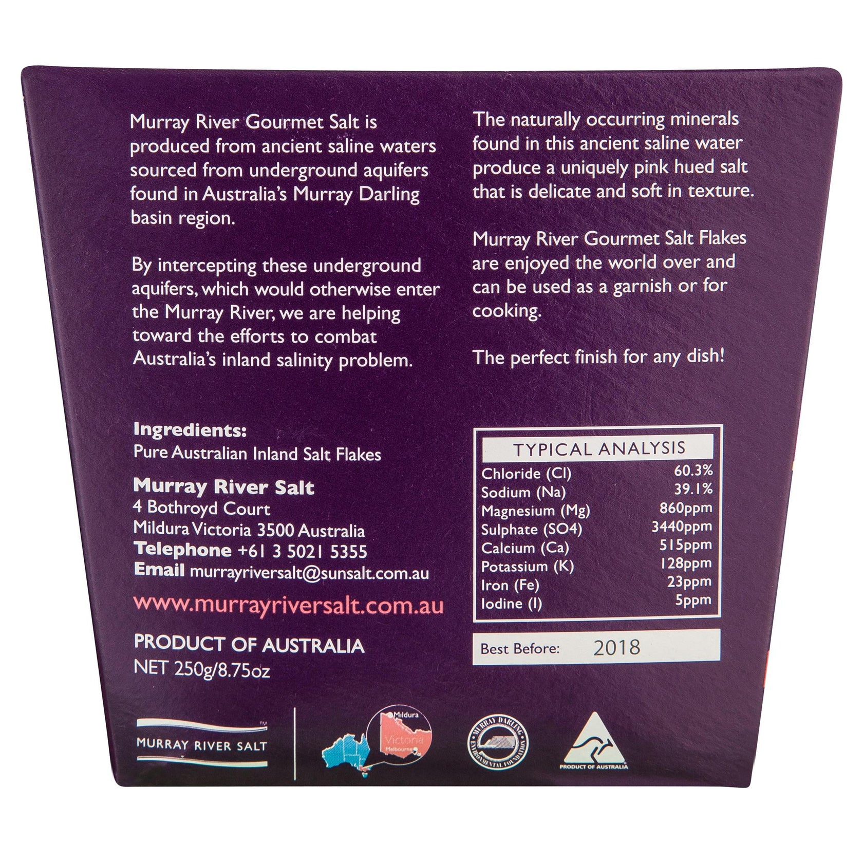 Buy Murray River Naturally Pink Salt Flakes from Harris Farm Online ...