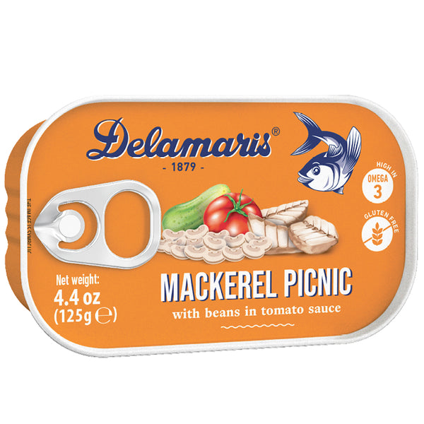 Delamaris Mackerel Picnic 125g | Harris Farm Markets