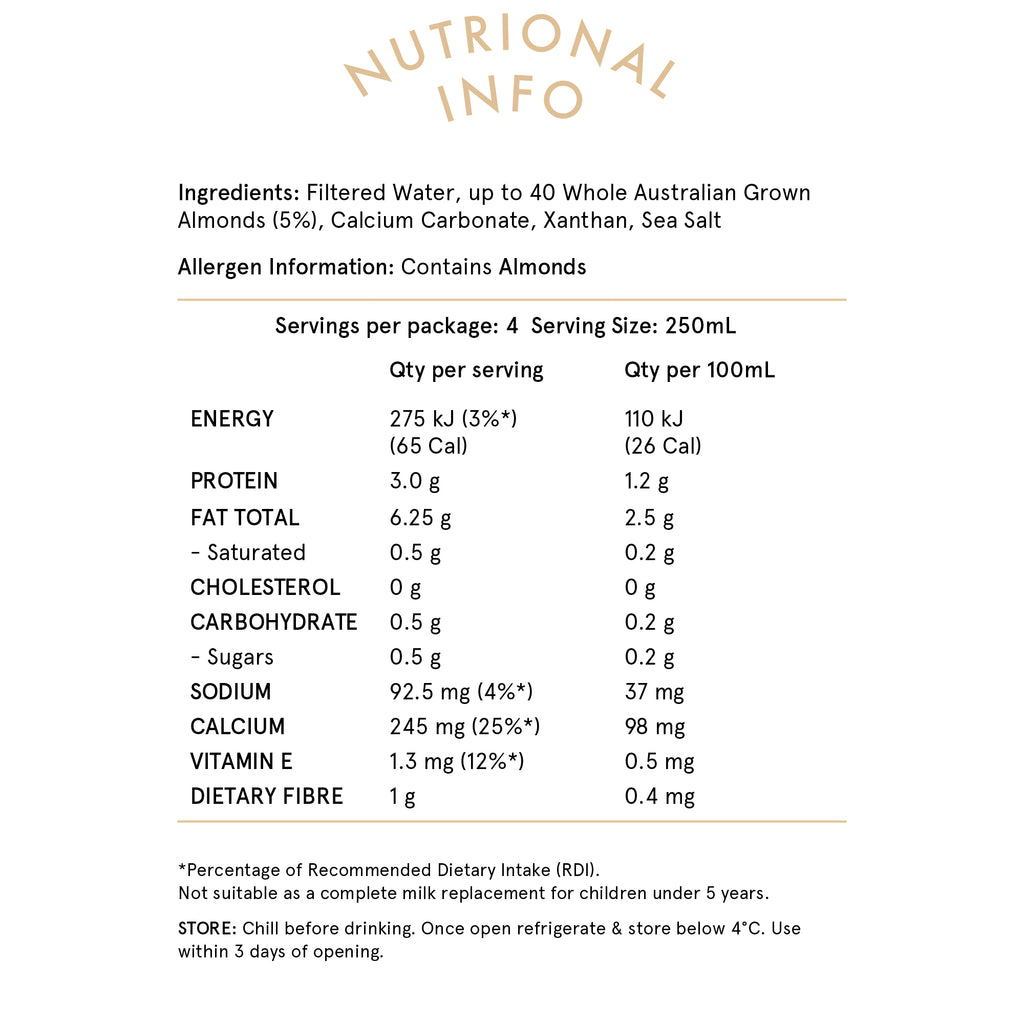 Buy Almo Unsweetend Australian Almond Milk from Harris Farm Online ...