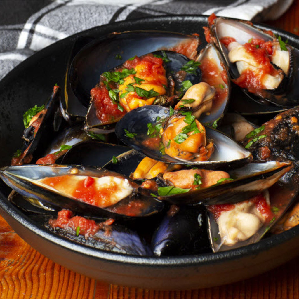 Boston Bay Mussels Australian Mussel Hot Pot in Tomato Broth 600g ...